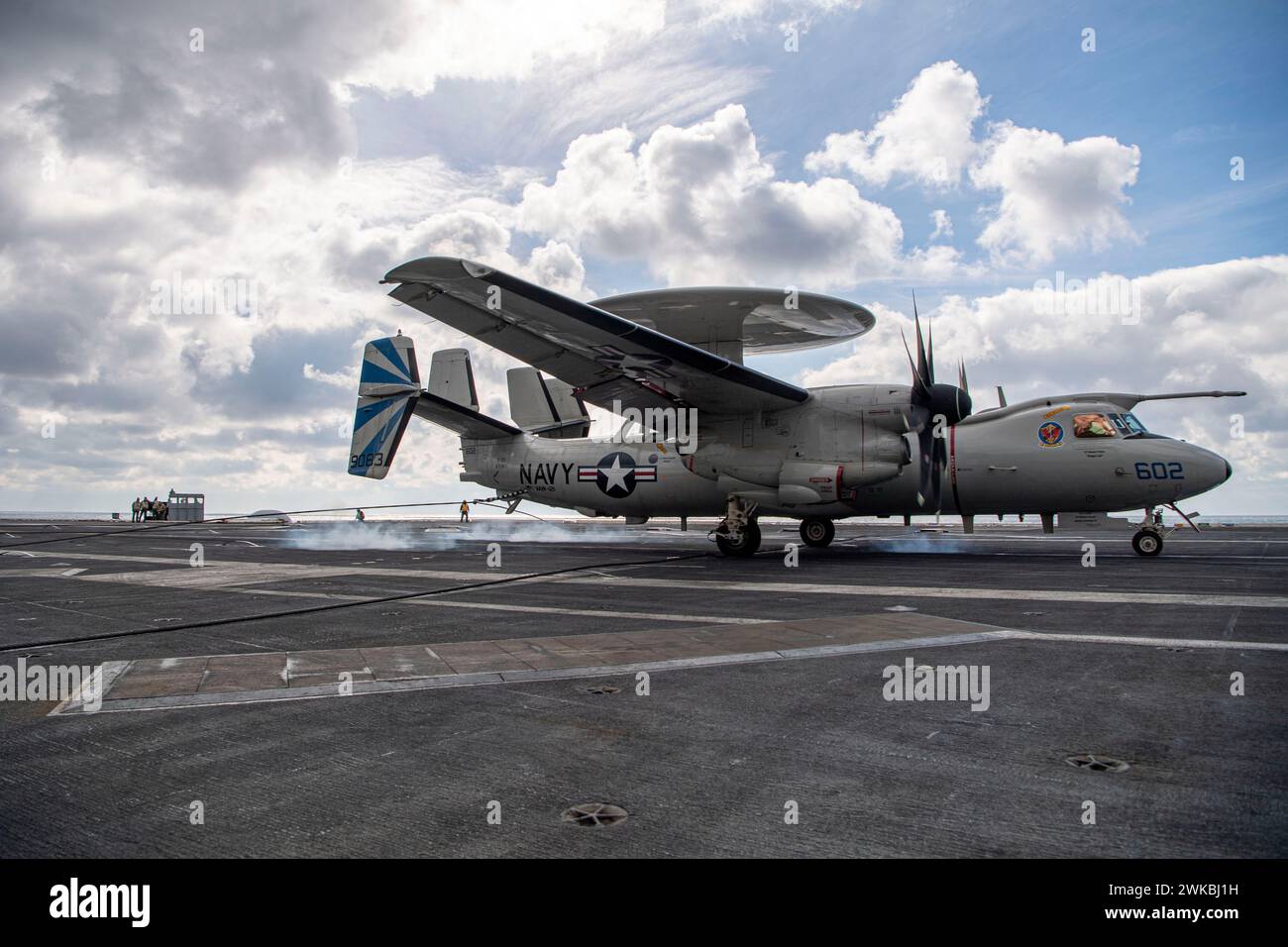 240217-N-FY193-1094 NORFOLK, Va. (Feb. 17, 2024) An E-2D Hawkeye ...