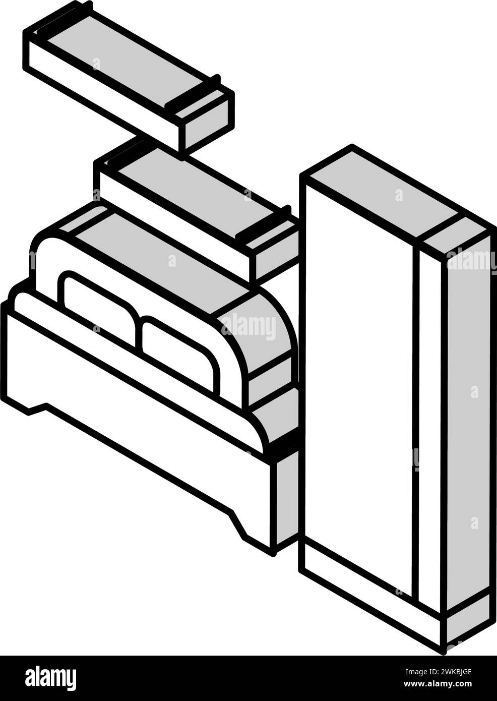 bedroom furniture isometric icon vector illustration Stock Vector Image ... bedroom furniture isometric icon vector illustration Stock Vector Image ...