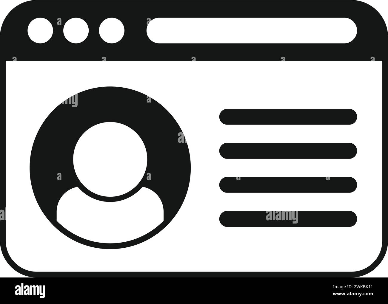 Client web surf icon simple vector. Money personal business. Market ...