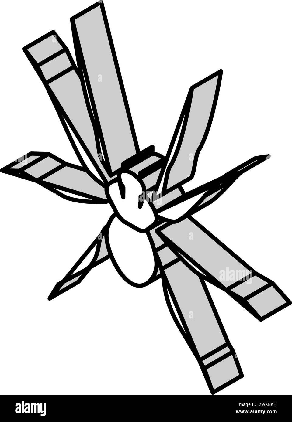 spider insect isometric icon vector illustration Stock Vector Image ...