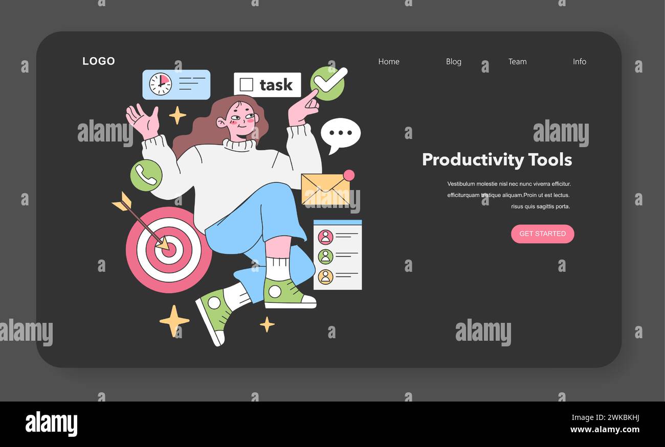 Task mastery Stock Vector Images - Alamy