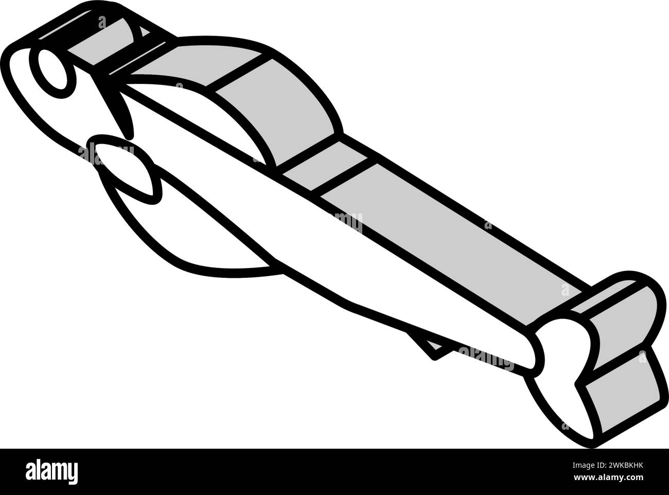 alevins salmon isometric icon vector illustration Stock Vector Image ...