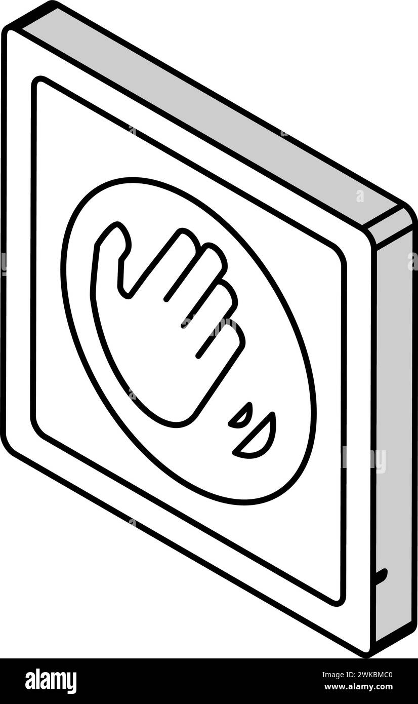 Switch Contactless Isometric Icon Vector Illustration Stock Vector Image And Art Alamy