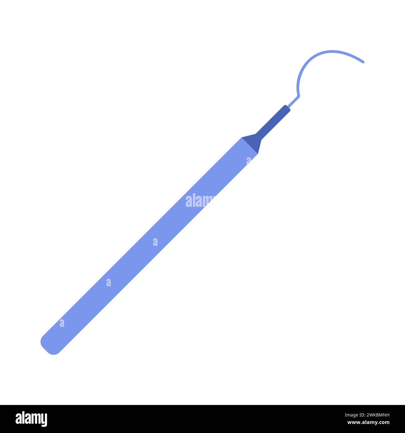 Dental probe, dentist tool for professional teeth checkup in ...