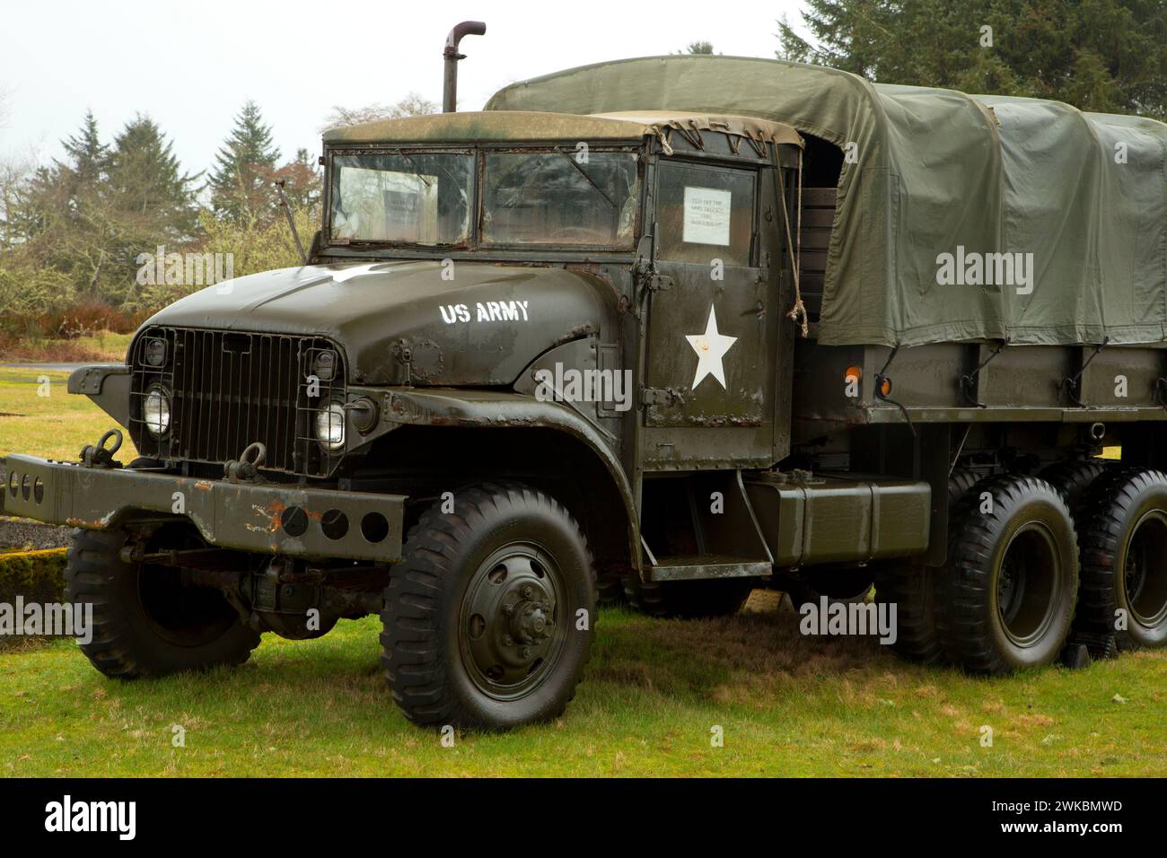 Military tour truck, Fort Stevens State Park, Lewis and Clark National ...