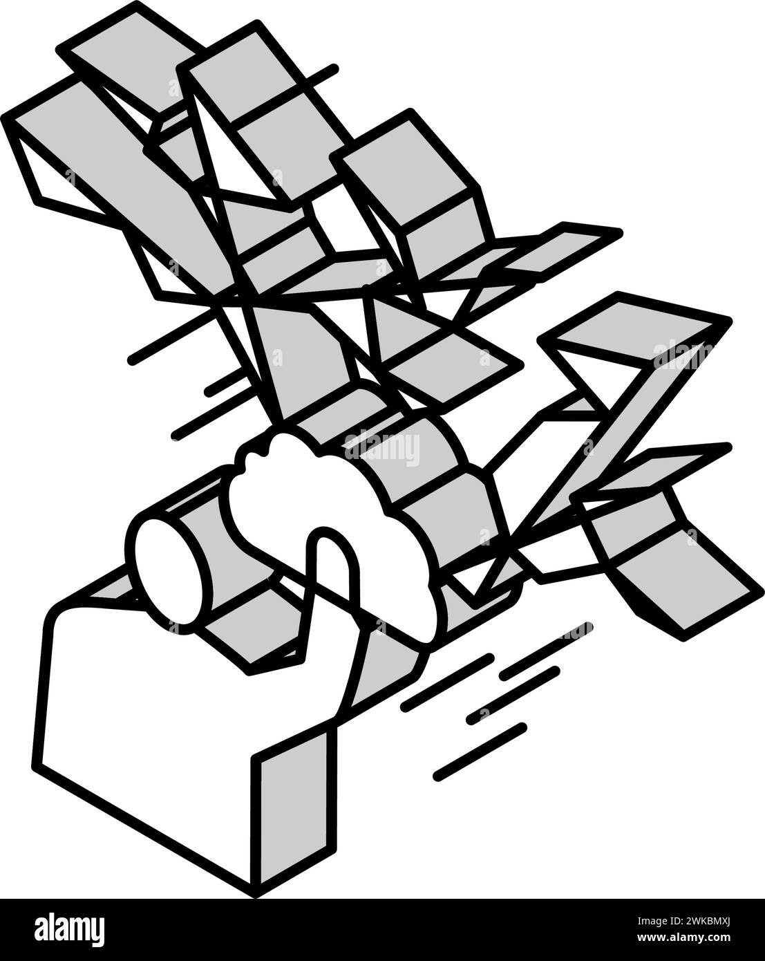 magic focus isometric icon vector illustration Stock Vector Image & Art ...