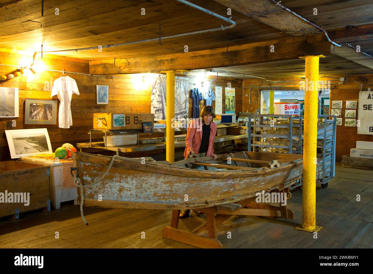 Astoria oregon riverwalk hi-res stock photography and images - Alamy