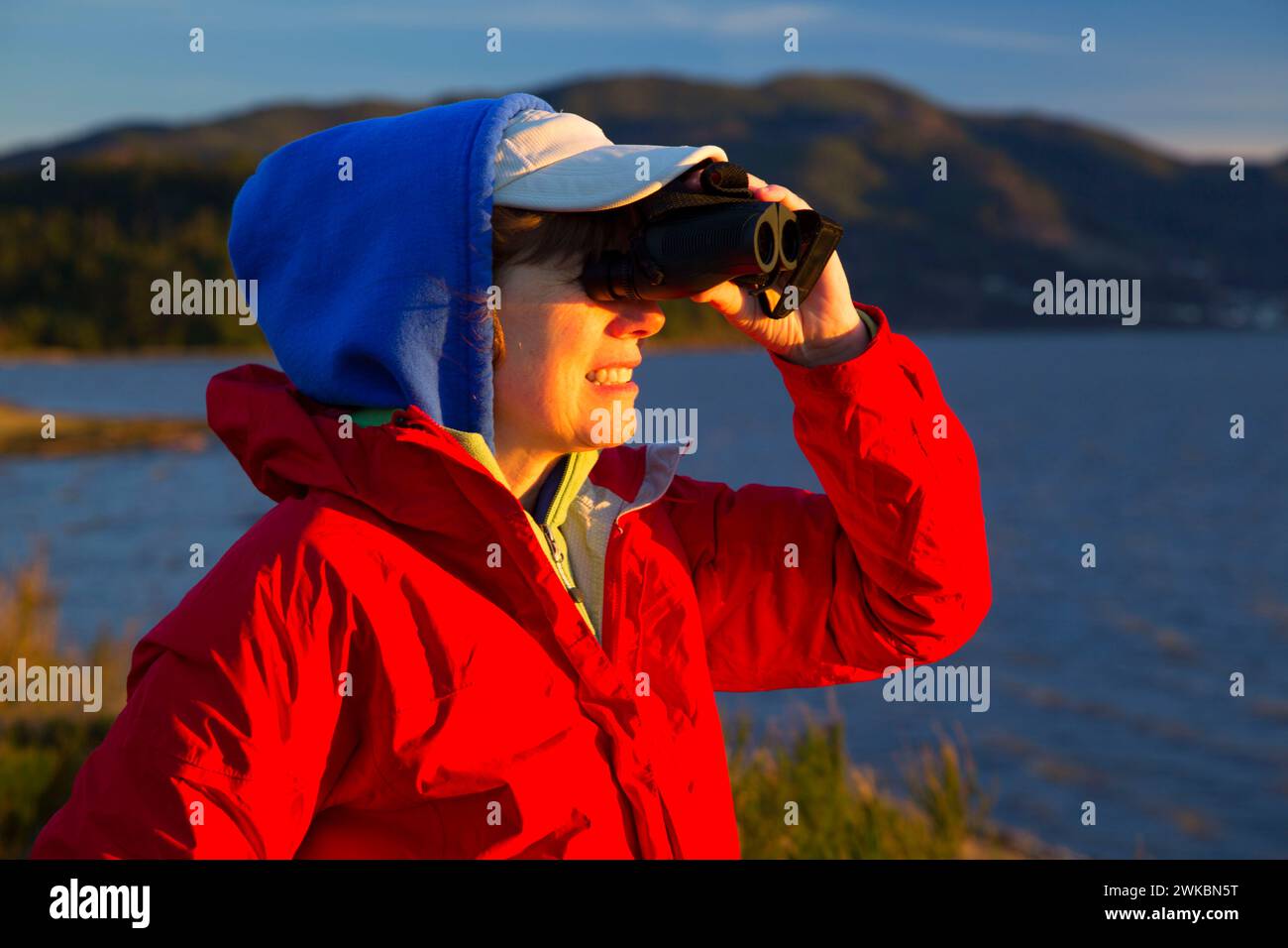 Birding along Tillamook Bay, Bayocean Peninsula, Oregon Stock Photo - Alamy