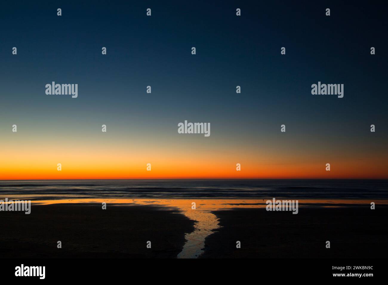 Beach sunset, Cape Lookout State Park, Oregon Stock Photo - Alamy