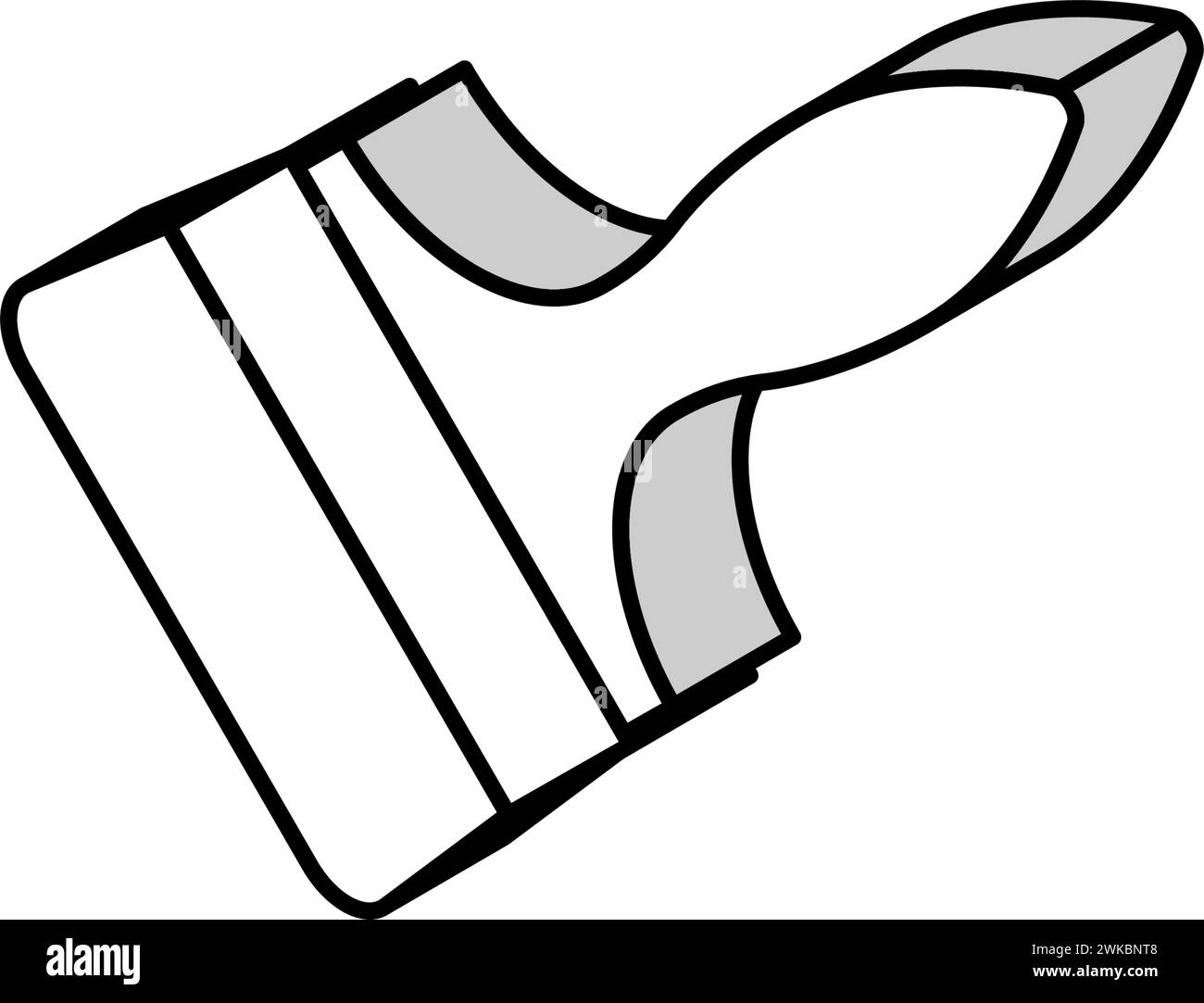 brush tool isometric icon vector illustration Stock Vector Image & Art ...