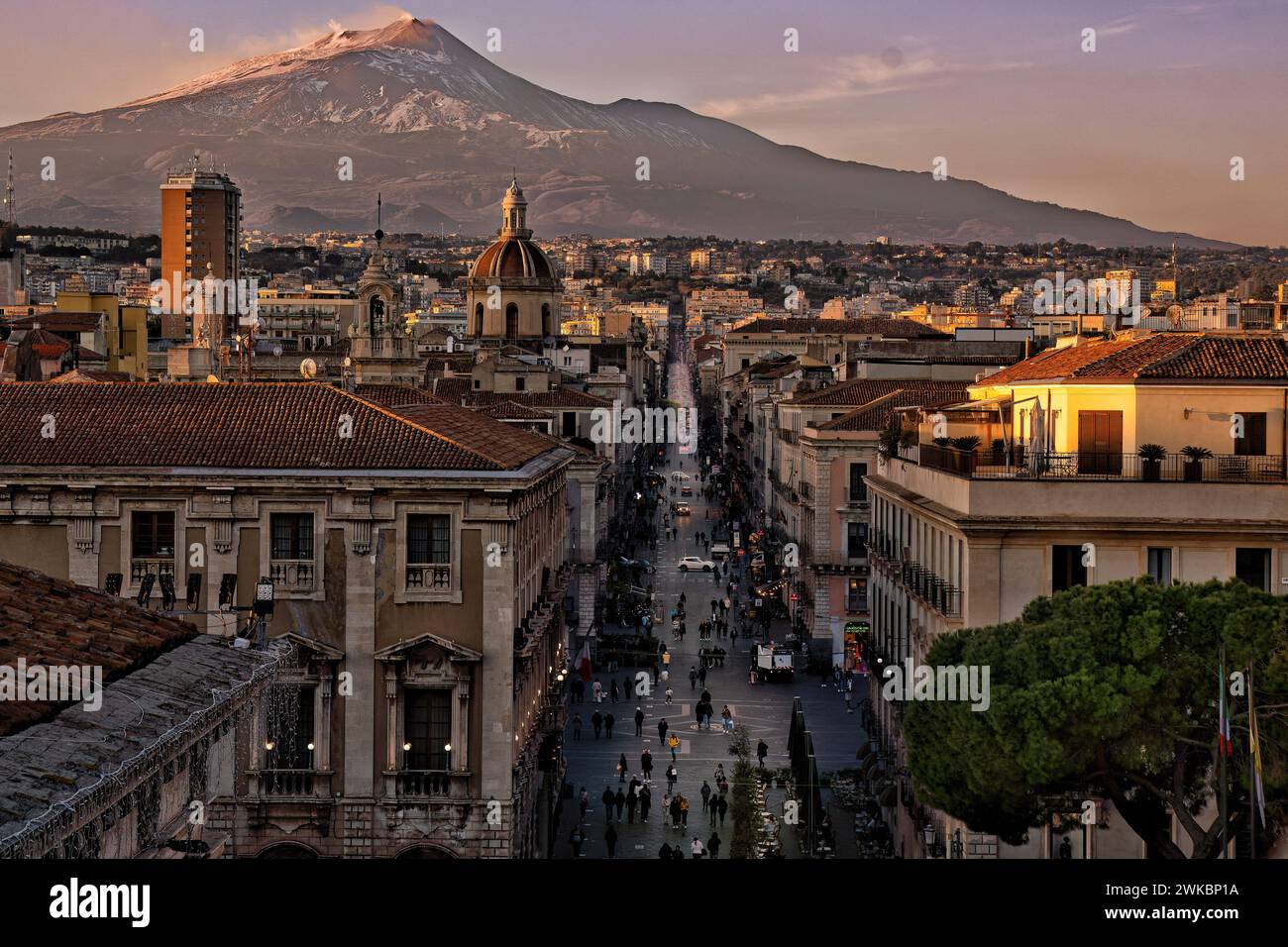 Sicily skyline panorama hi-res stock photography and images - Alamy