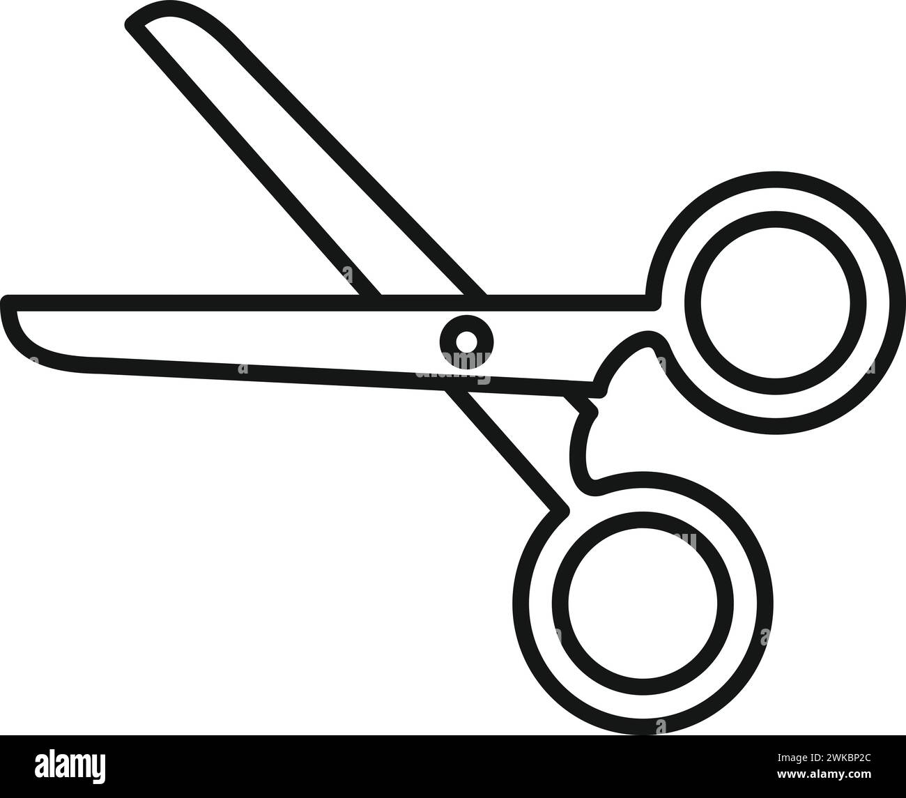 Beauty salon scissors icon outline vector. Medical care. Female fashion ...