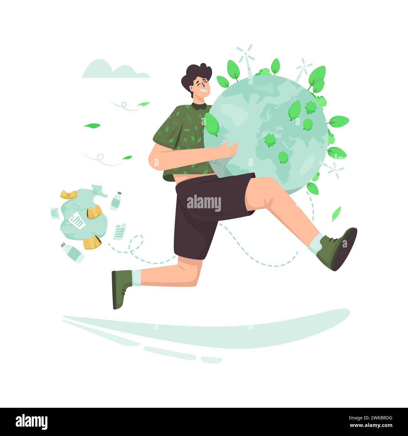 Illustration of movement Cut Out Stock Images & Pictures - Alamy