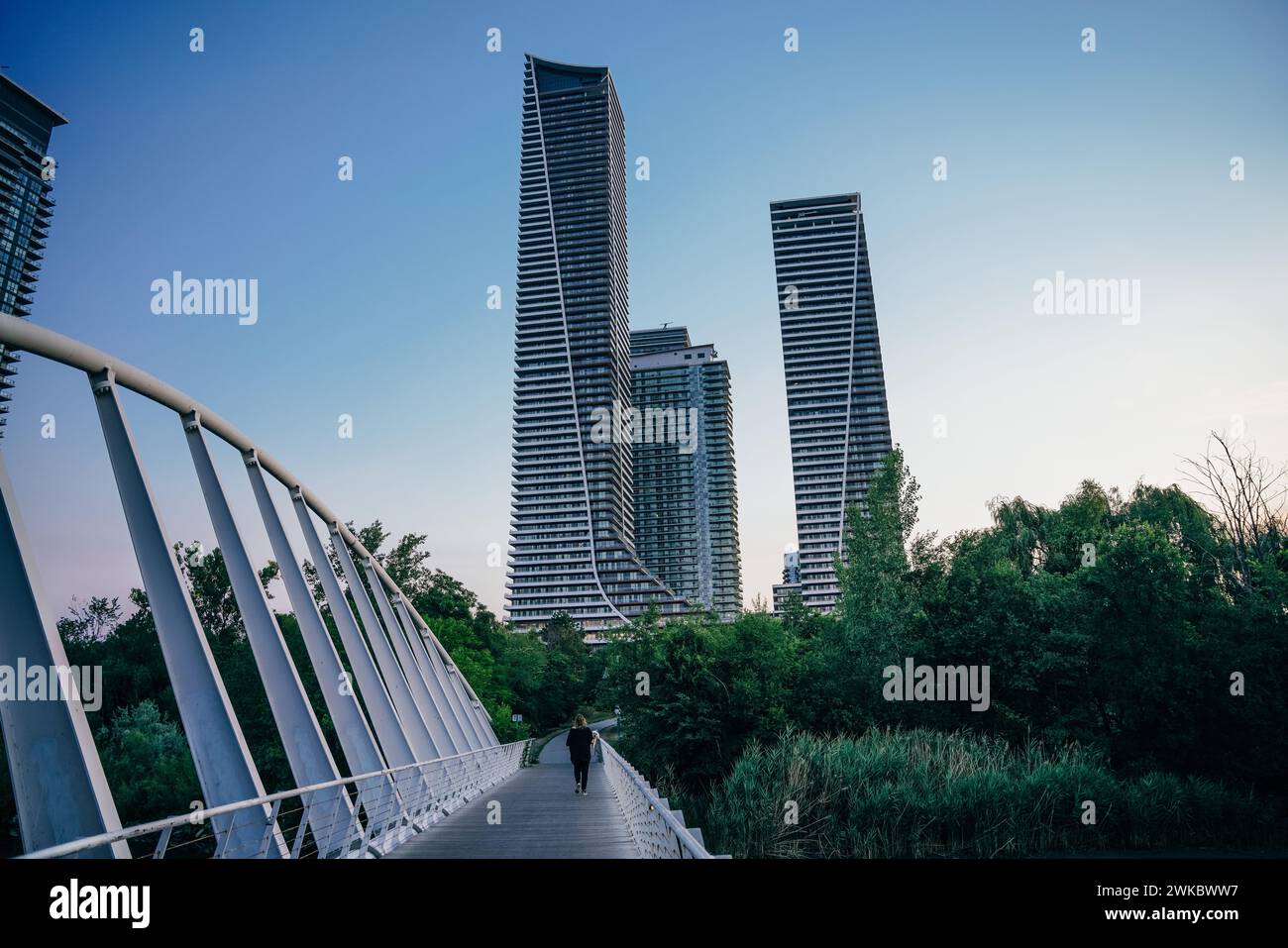 Eau Du Soleil Water Tower in toronto, canada - sep 2th 2023. High ...