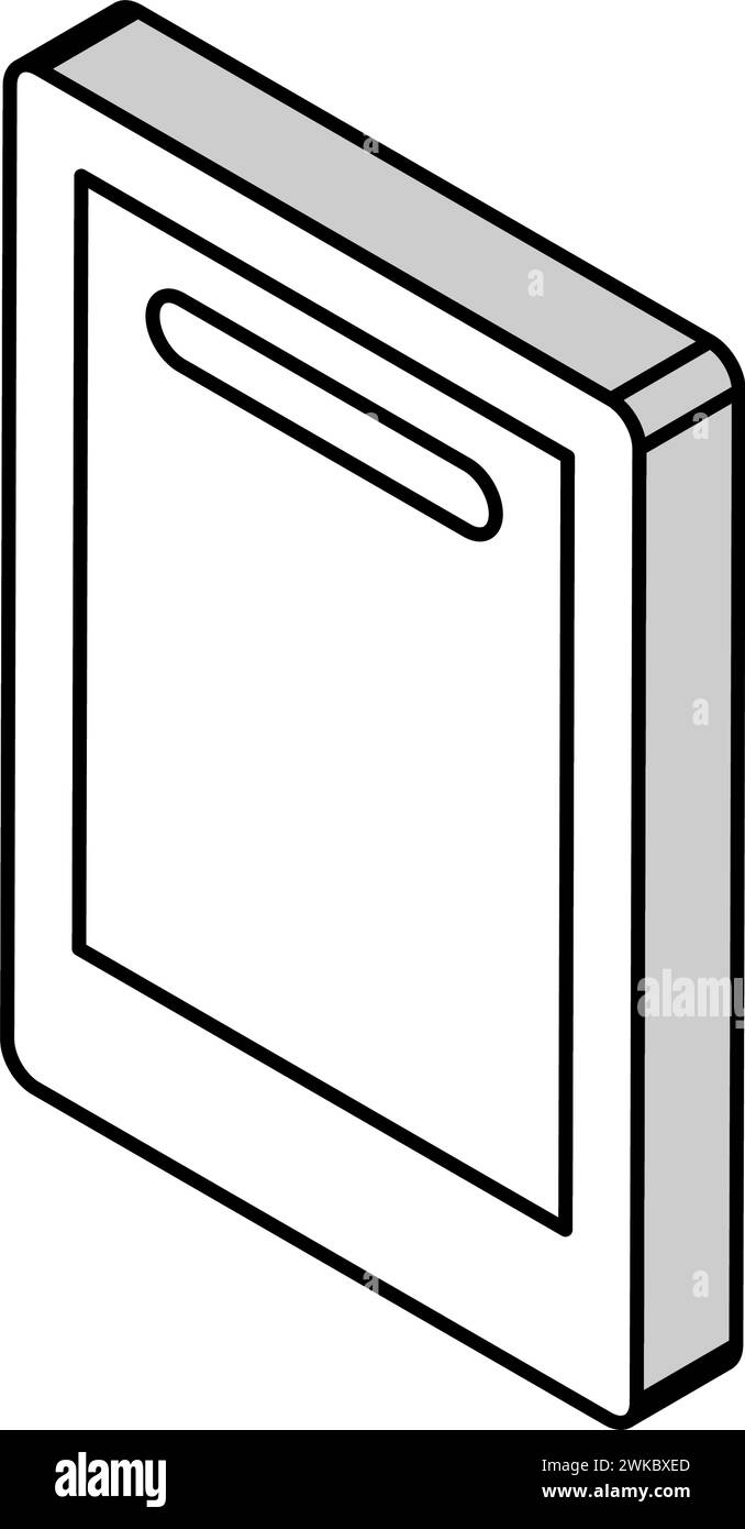 ebook digital device isometric icon vector illustration Stock Vector ...