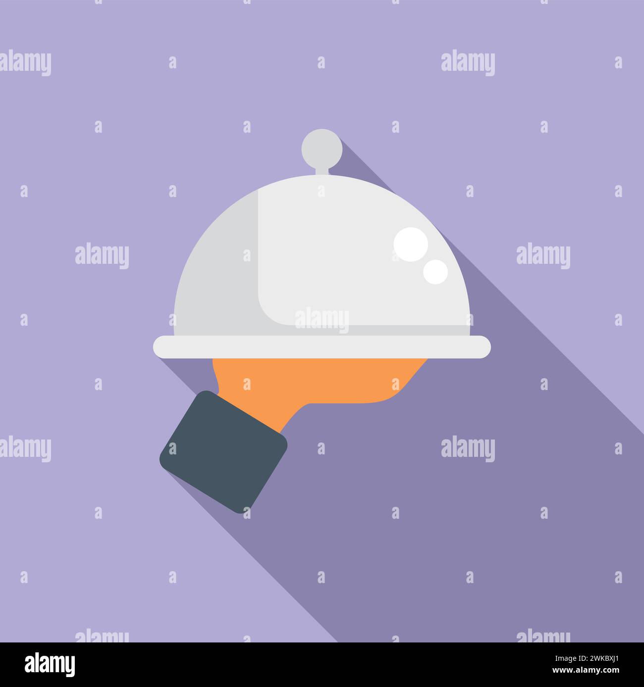 Food delivery tray icon flat vector. Vehicle shop import. Shipment free ...