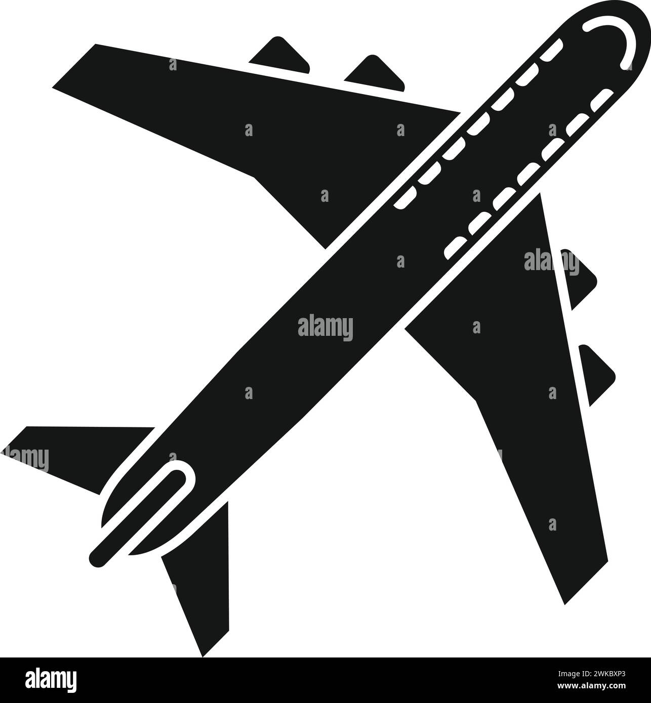 Fast airplane shipping icon simple vector. Deliver fee. Ship box food ...