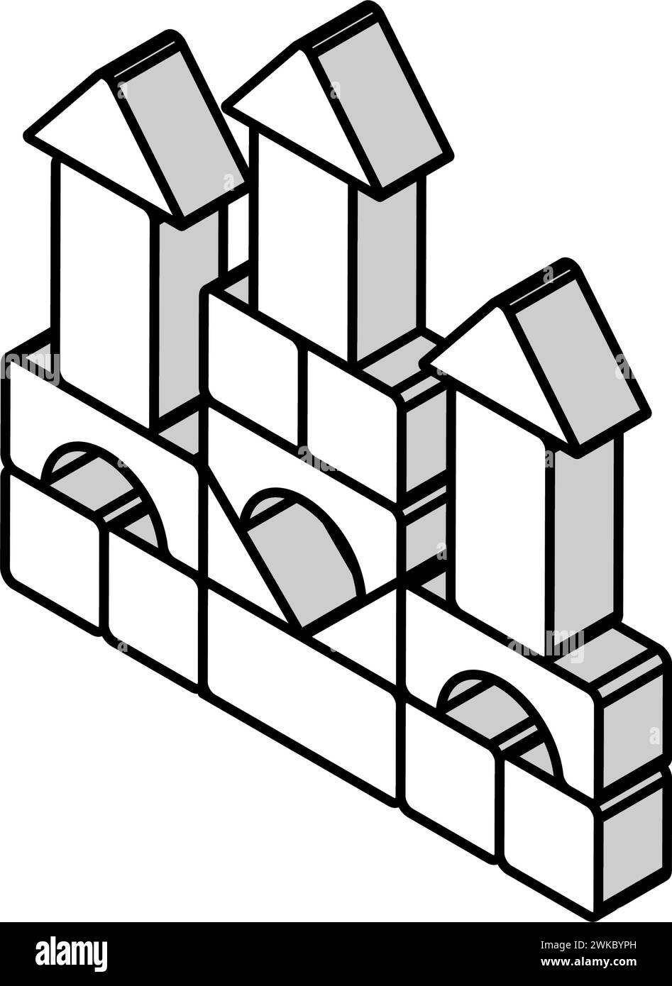 building blocks isometric icon vector illustration Stock Vector Image ... building blocks isometric icon vector illustration Stock Vector Image ...