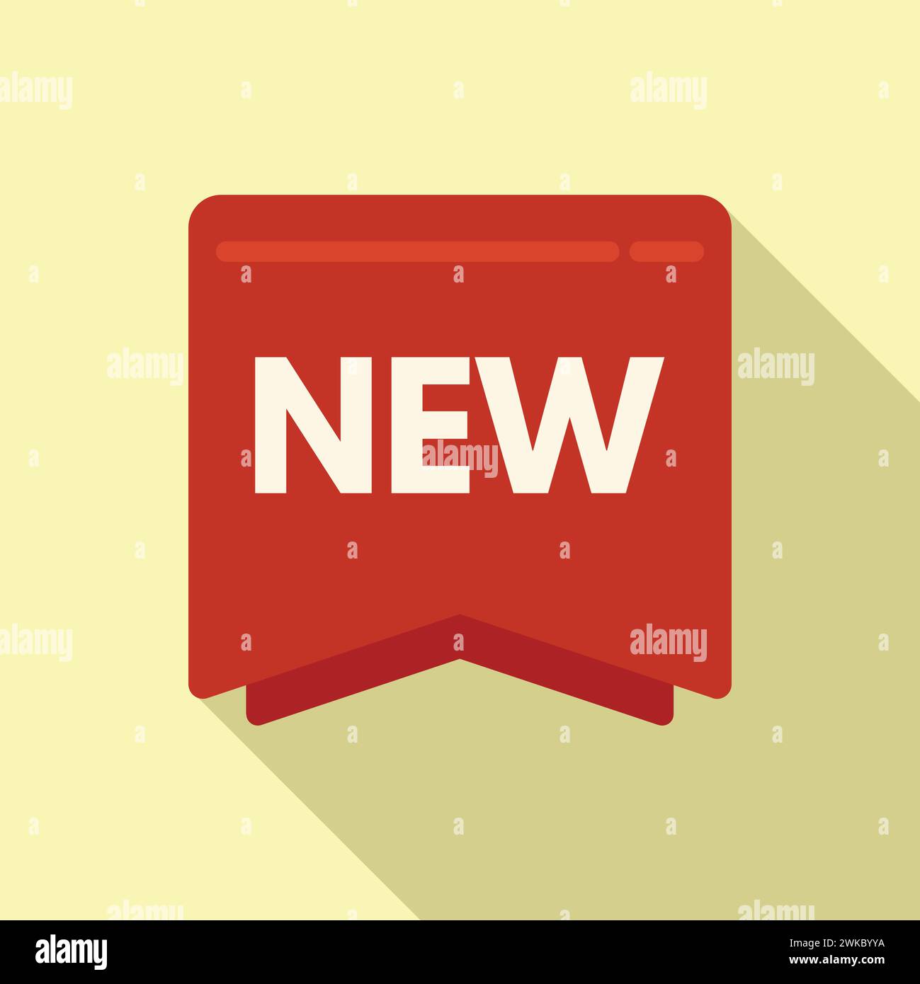 Hot future tag icon flat vector. Sale customer. Evaluate label top ...