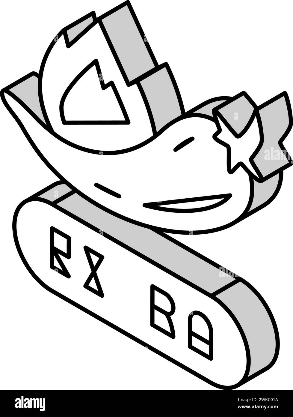 spicy level extra isometric icon vector illustration Stock Vector Image ...