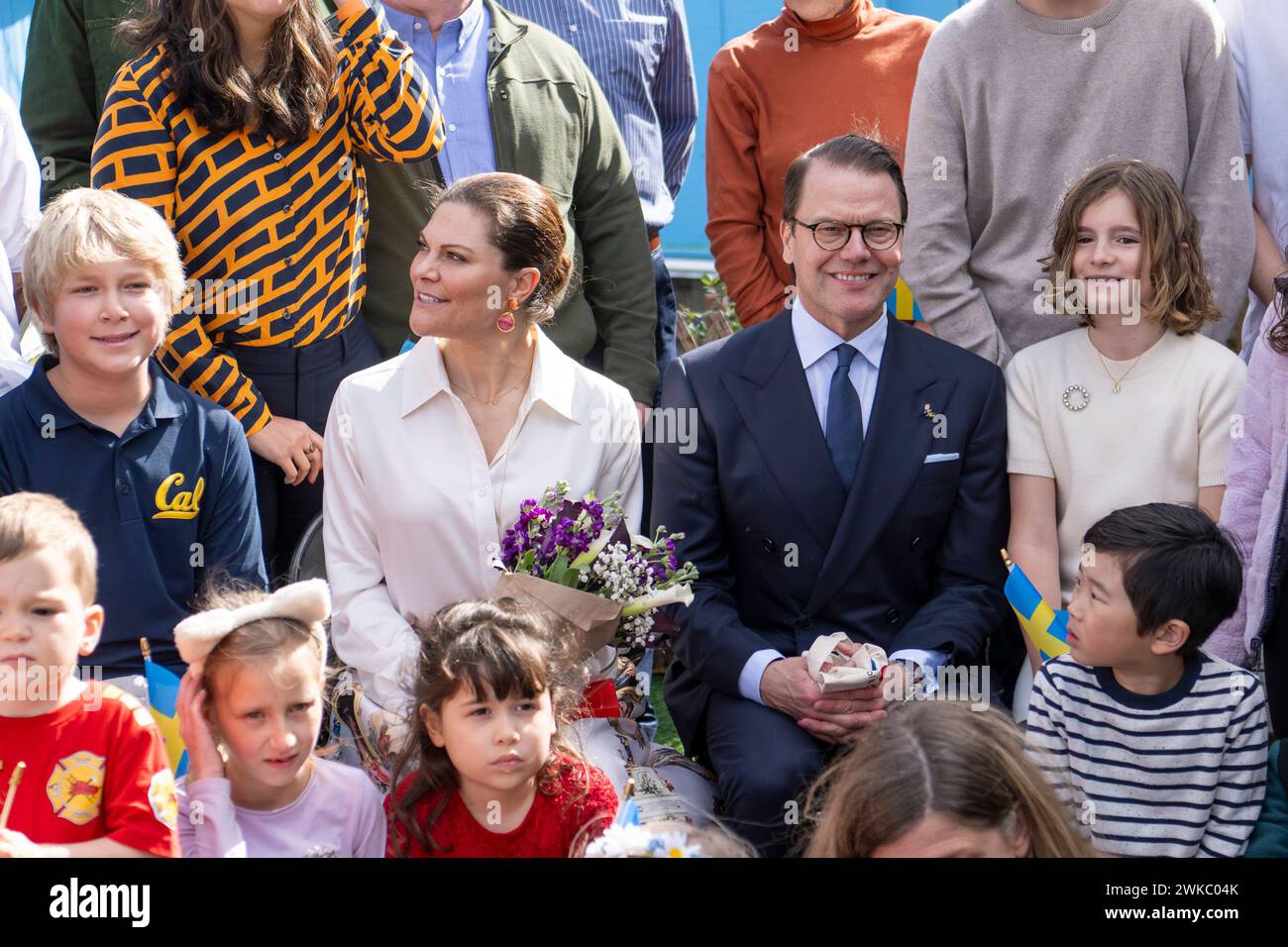San Francisco, USA. 19th Feb, 2024. Royal Highnesses the Crown Princess ...