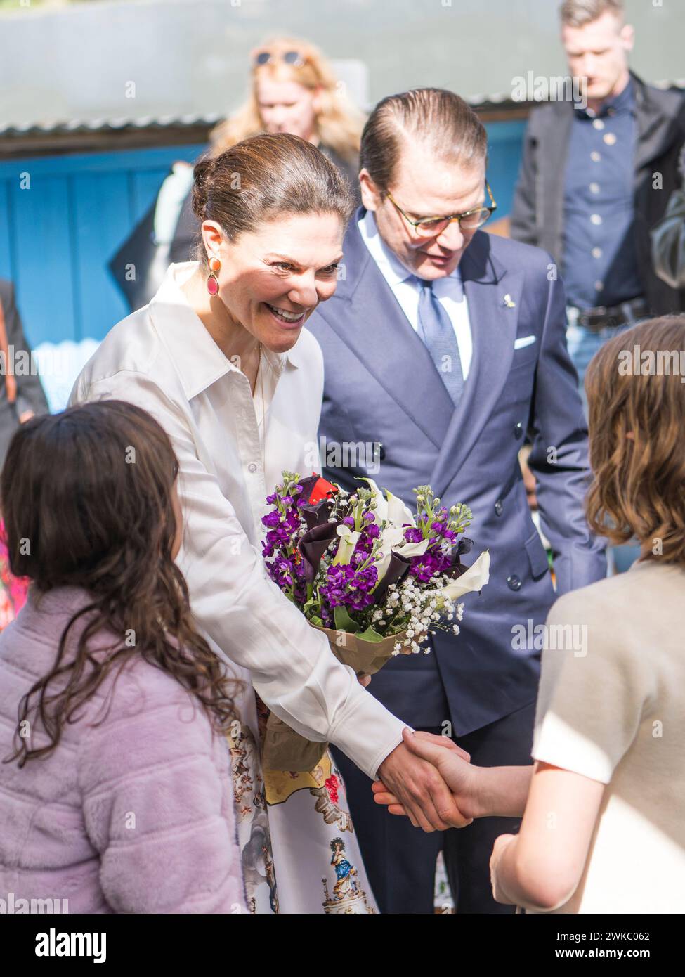 San Francisco, USA. 19th Feb, 2024. Royal Highnesses the Crown Princess ...