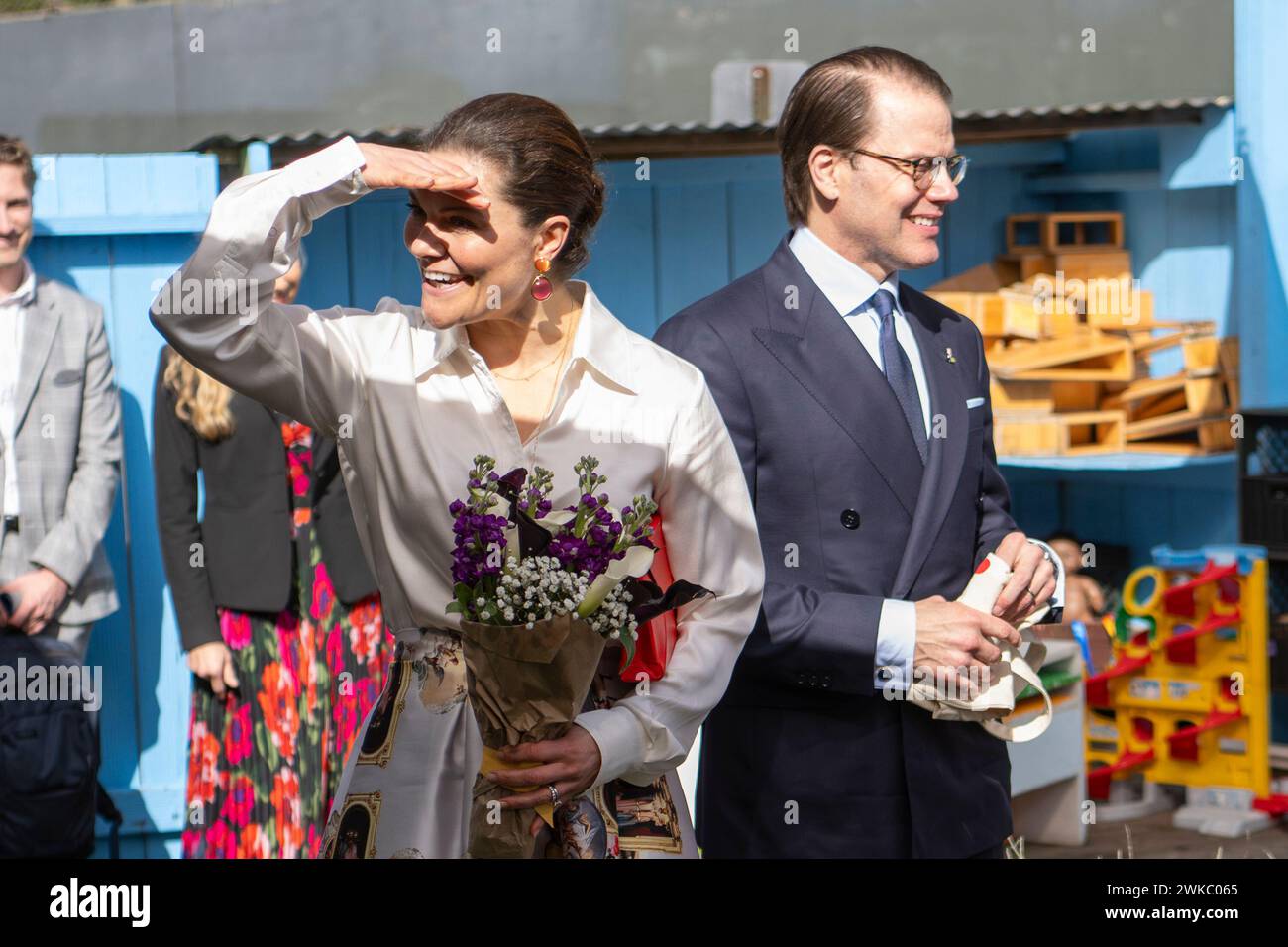 San Francisco, USA. 19th Feb, 2024. Royal Highnesses the Crown Princess ...