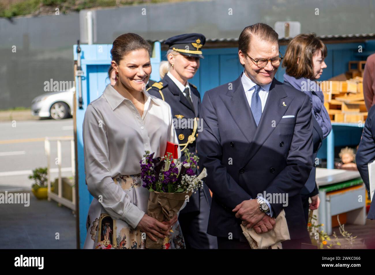 San Francisco, USA. 19th Feb, 2024. Royal Highnesses the Crown Princess ...