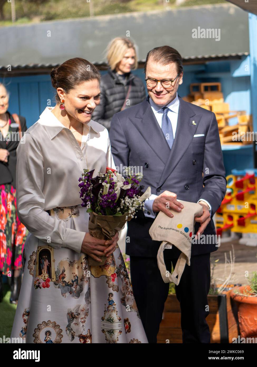 San Francisco, USA. 19th Feb, 2024. Royal Highnesses the Crown Princess ...