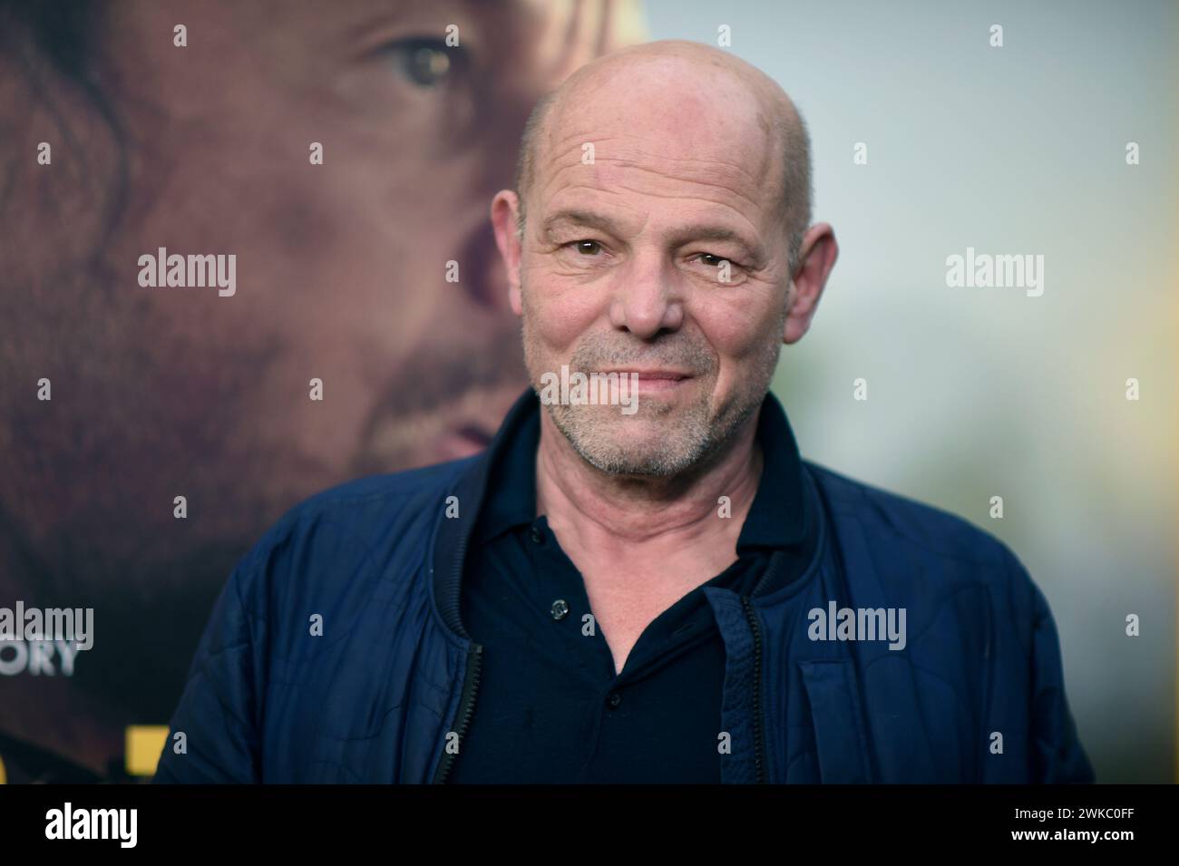 Simon Cellan Jones arrives at the premiere of "Arthur the King" on ...