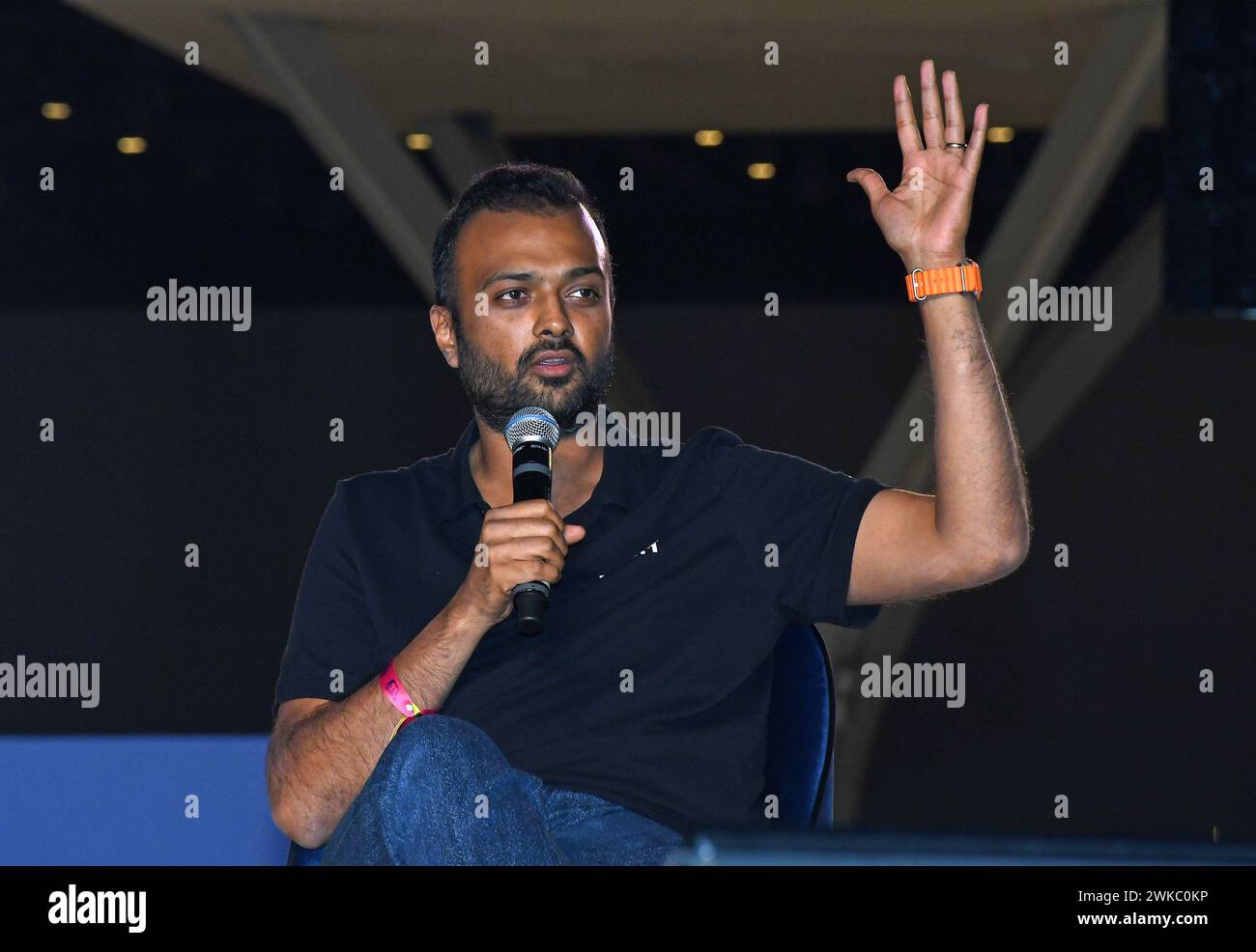 Mumbai, India. 19th Feb, 2024. Co-founder and Chief Executive Officer ...