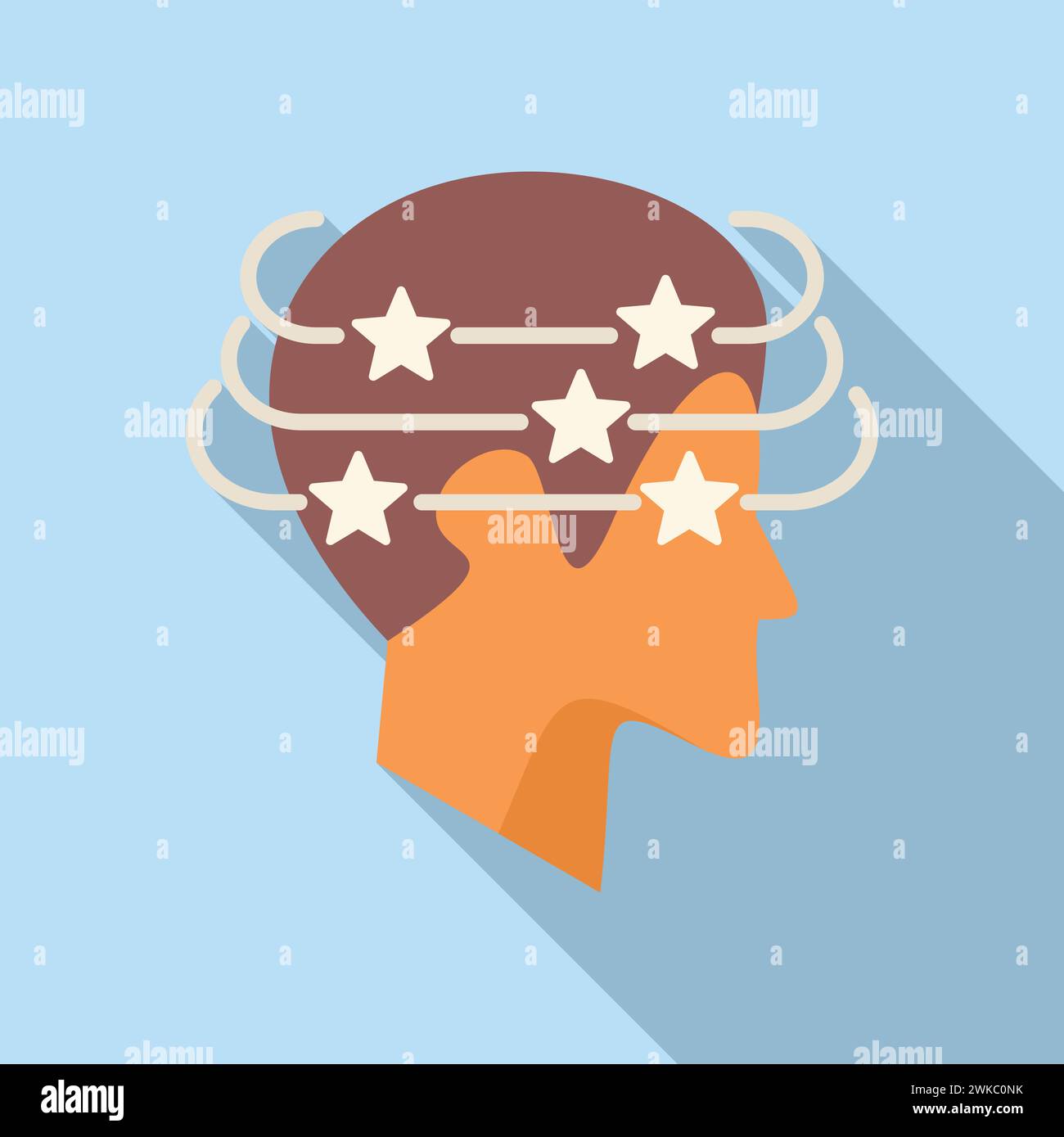 Dizzy stars expression hi-res stock photography and images - Alamy