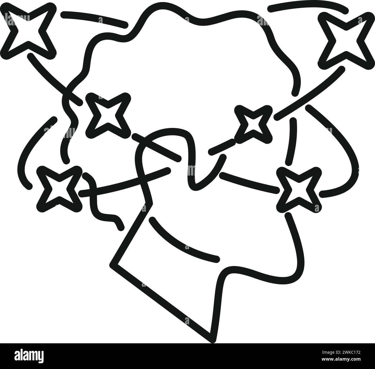 Human sick problem icon outline vector. Dizziness sick. Expression ...