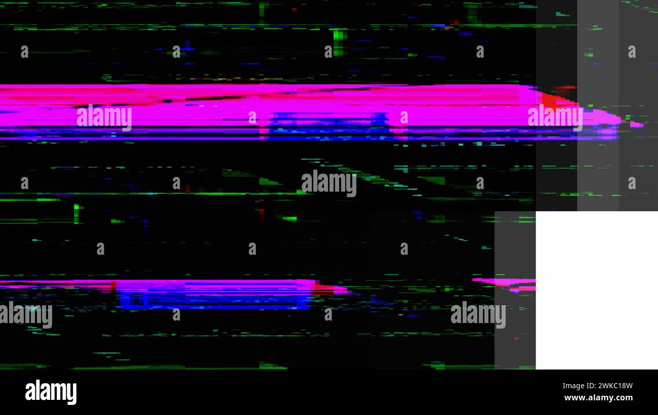 Glitch artifacts hi-res stock photography and images - Alamy