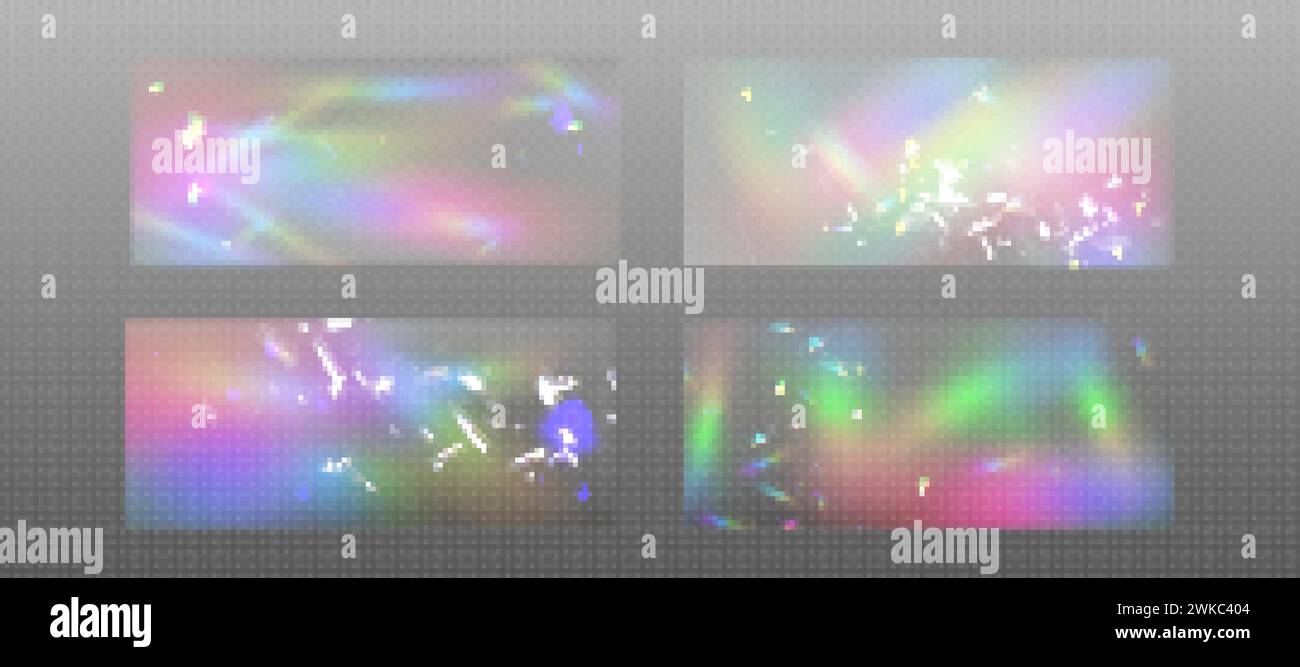 Prism light refraction effect. Vector realistic illustration of ...