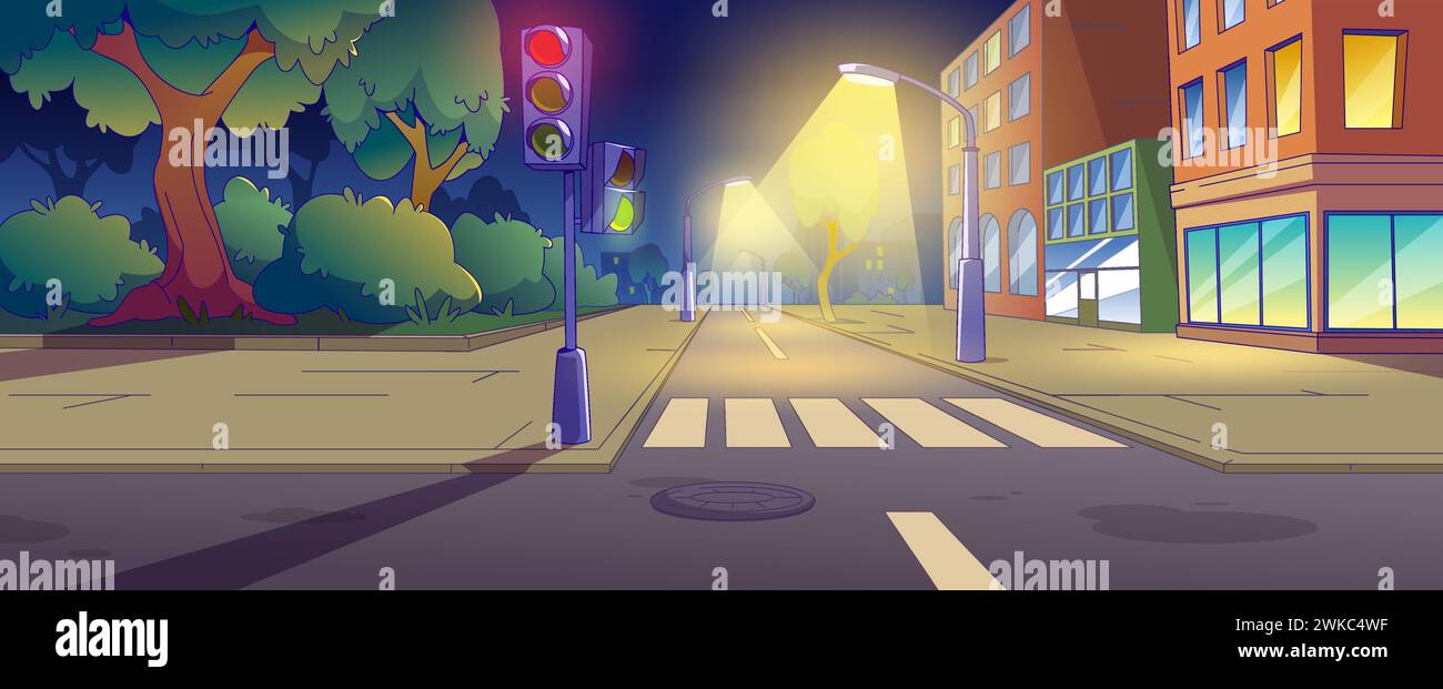 Pedestrian and tree shadow Stock Vector Images - Alamy