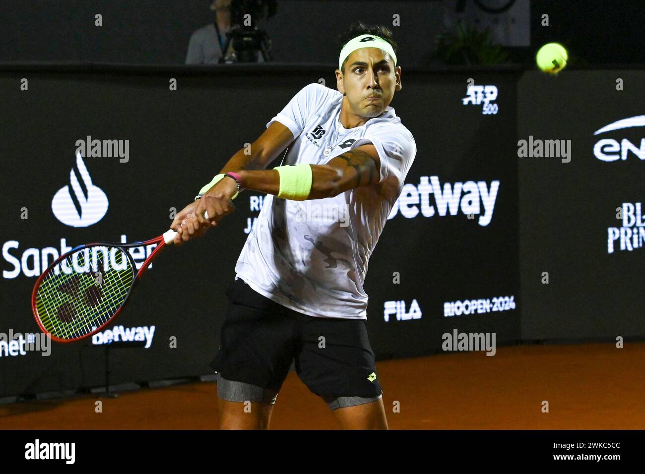 Rio, Brazil - february 19, 2024: player in match Alejandro TABILO (CHI ...