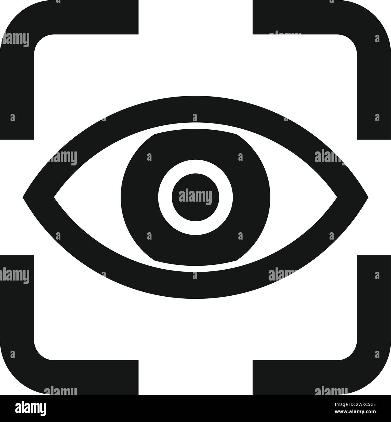 Face detect Black and White Stock Photos & Images - Alamy