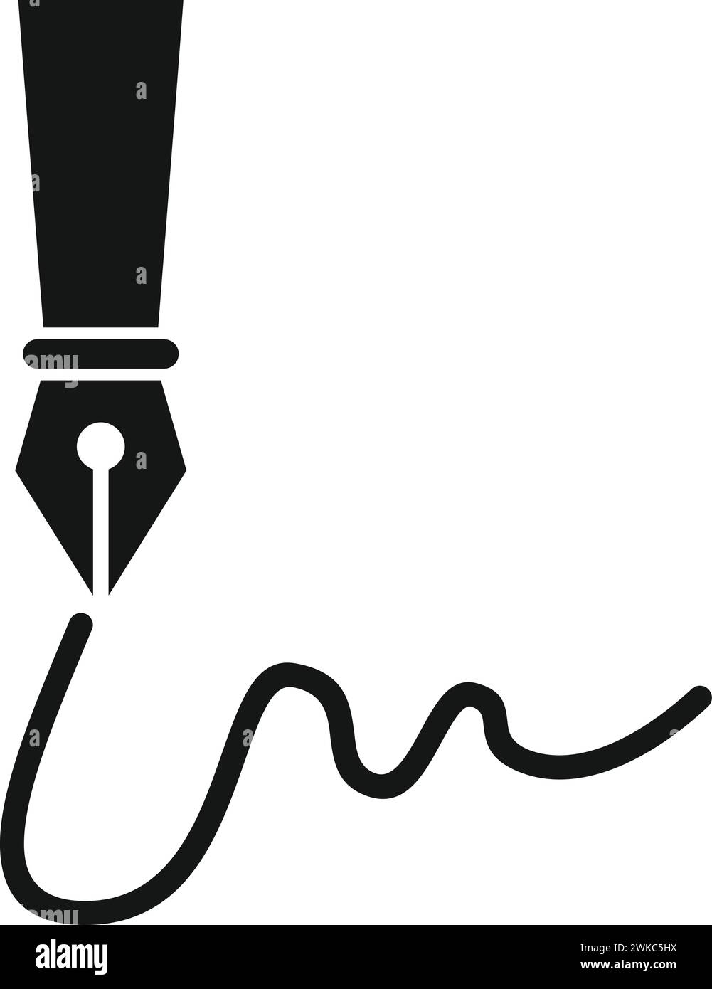Handwriting signature icon simple vector. Privacy identity. Check data ... Handwriting signature icon simple vector. Privacy identity. Check data ...