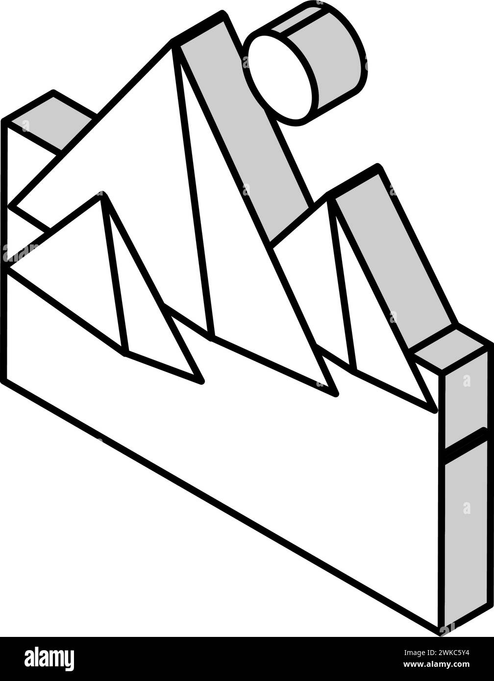 Egypt pyramid construction illustration Black and White Stock Photos ...