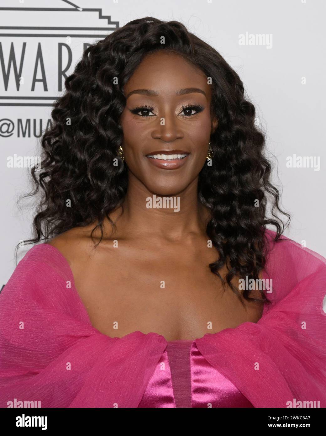 Beverly Hills, California, USA. 18th Feb, 2024. Maude Okrah Hunter ...