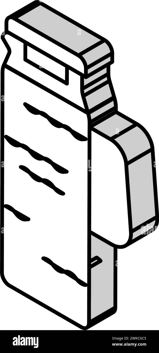 iced tea pitcher isometric icon vector illustration Stock Vector Image ...