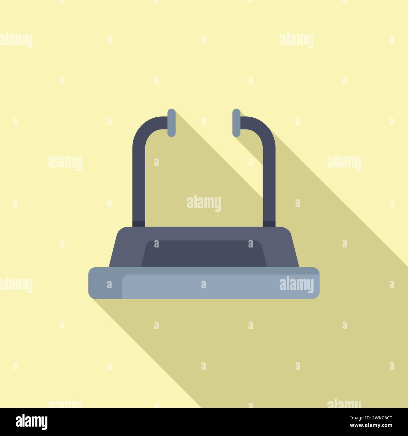 Augmented reality platform icon flat vector. 360 game tech. Futuristic ...