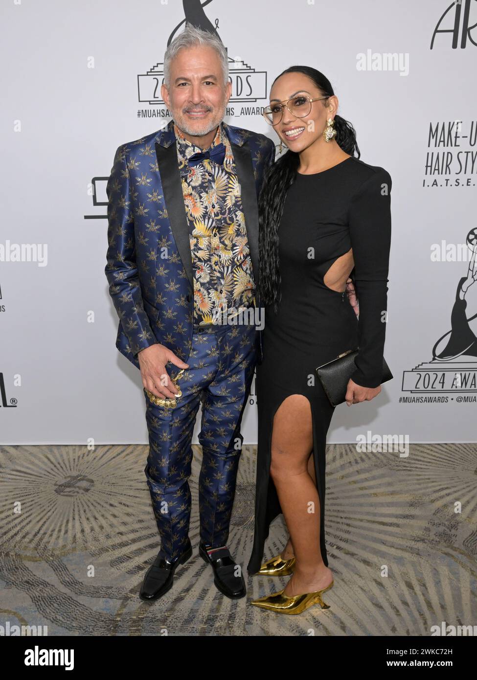 Beverly Hills, California, USA. 18th Feb, 2024. Daniel Curet and ...