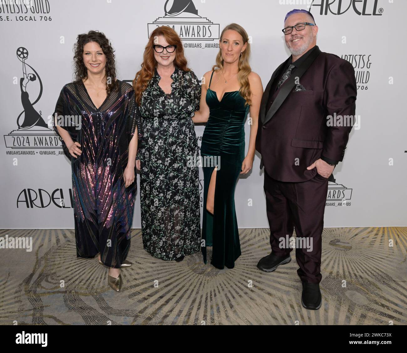 Beverly Hills, California, USA. 18th Feb, 2024. (L-R) Rebecca Wachtel ...