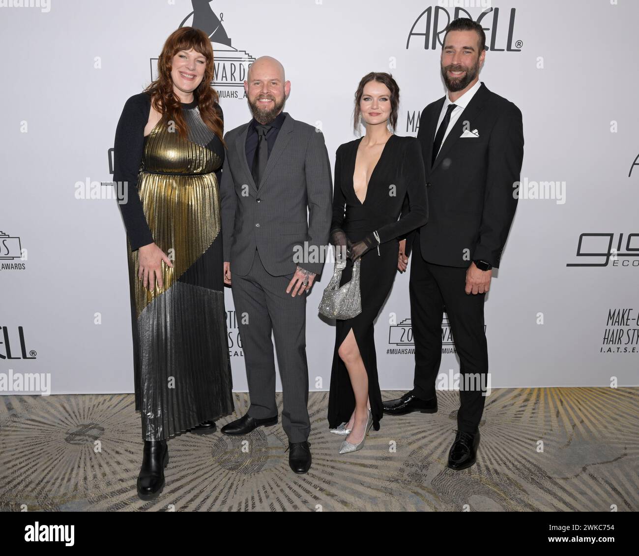 Beverly Hills, California, USA. 18th Feb, 2024. (L-R) Cristina Waltz ...