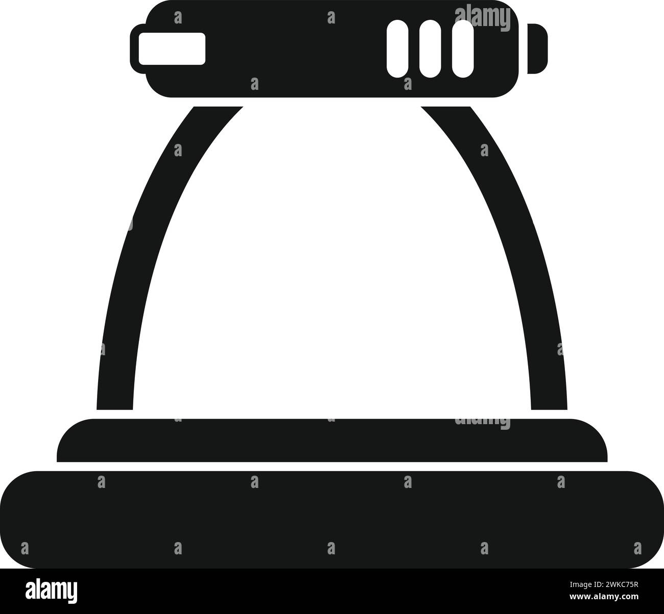 Vr platform reality icon simple vector. Cyber tech. Future tour ...