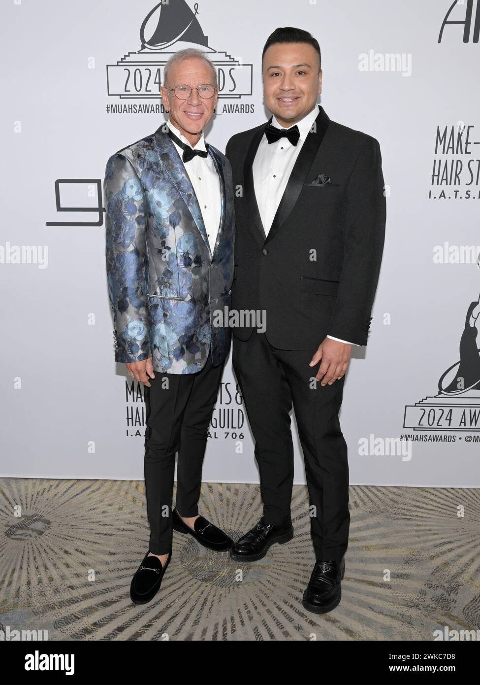 Beverly Hills, California, USA. 18th Feb, 2024. Michael Johnston and ...