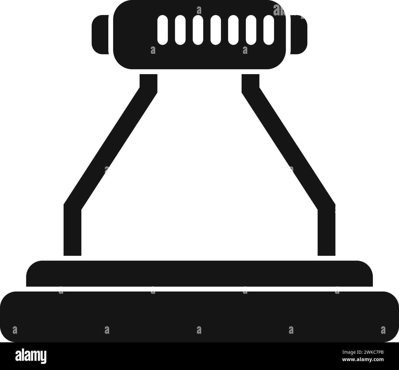 Interface vr platform icon simple vector. Hologram future. Cinema ...