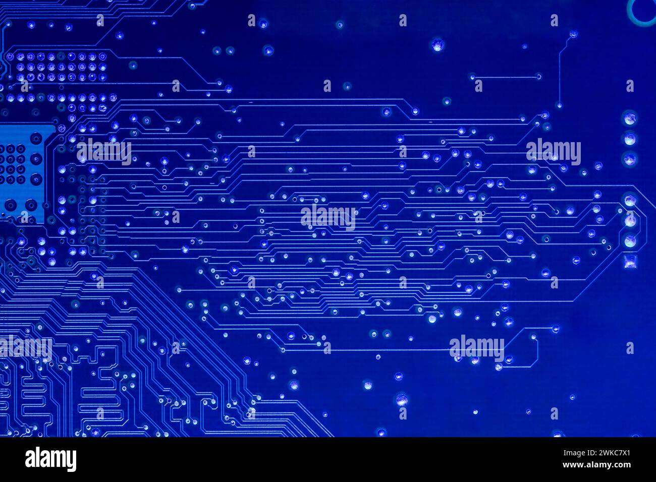 Blue motherboard hi-res stock photography and images - Alamy